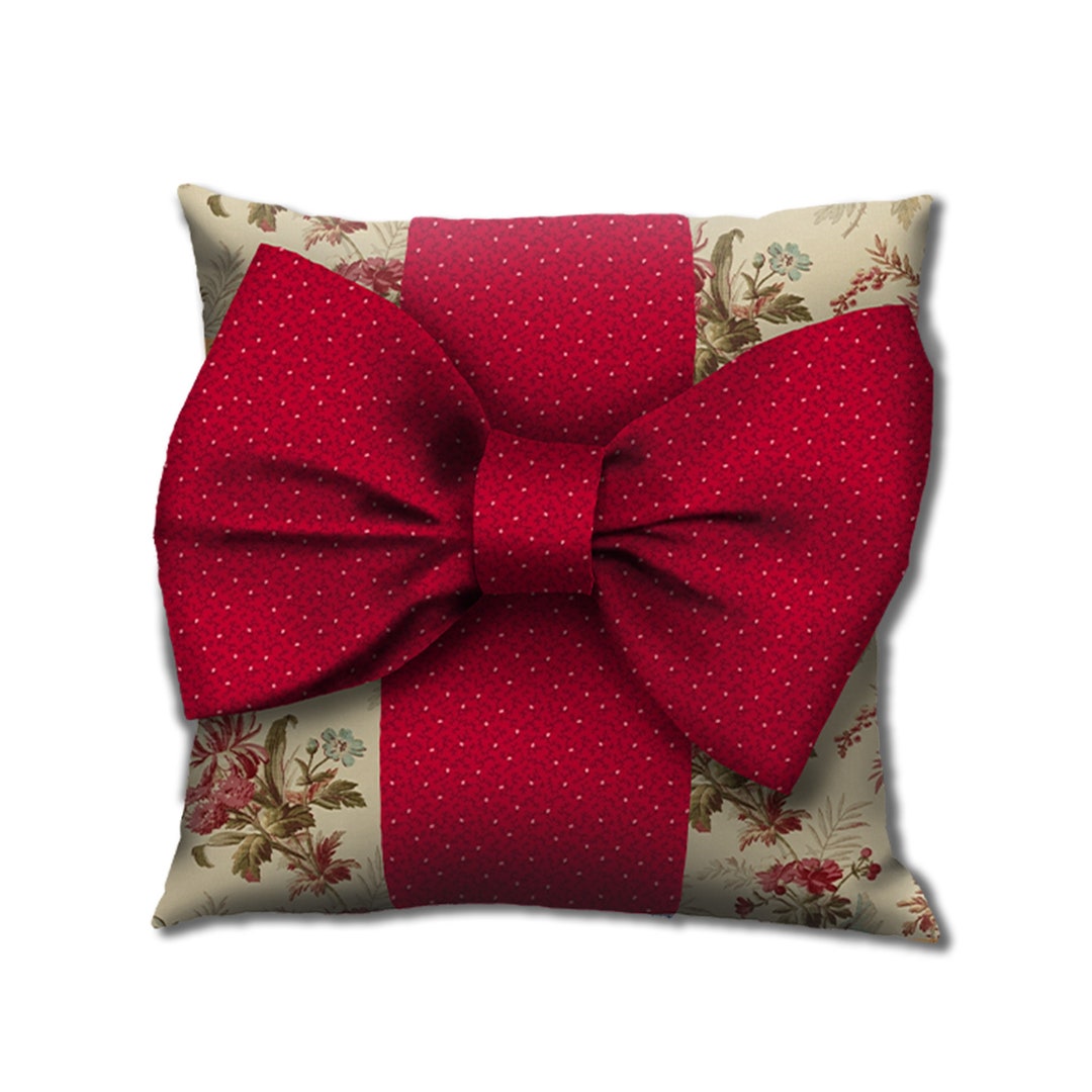 Gabrielle - Big Bow Pillow Kit! - Etsy