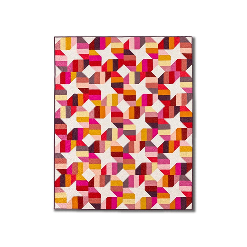 Nancy Rink - Strip-it Quilt - Series 2 - ST07-0006 - Fire Quilt KIT - Etsy