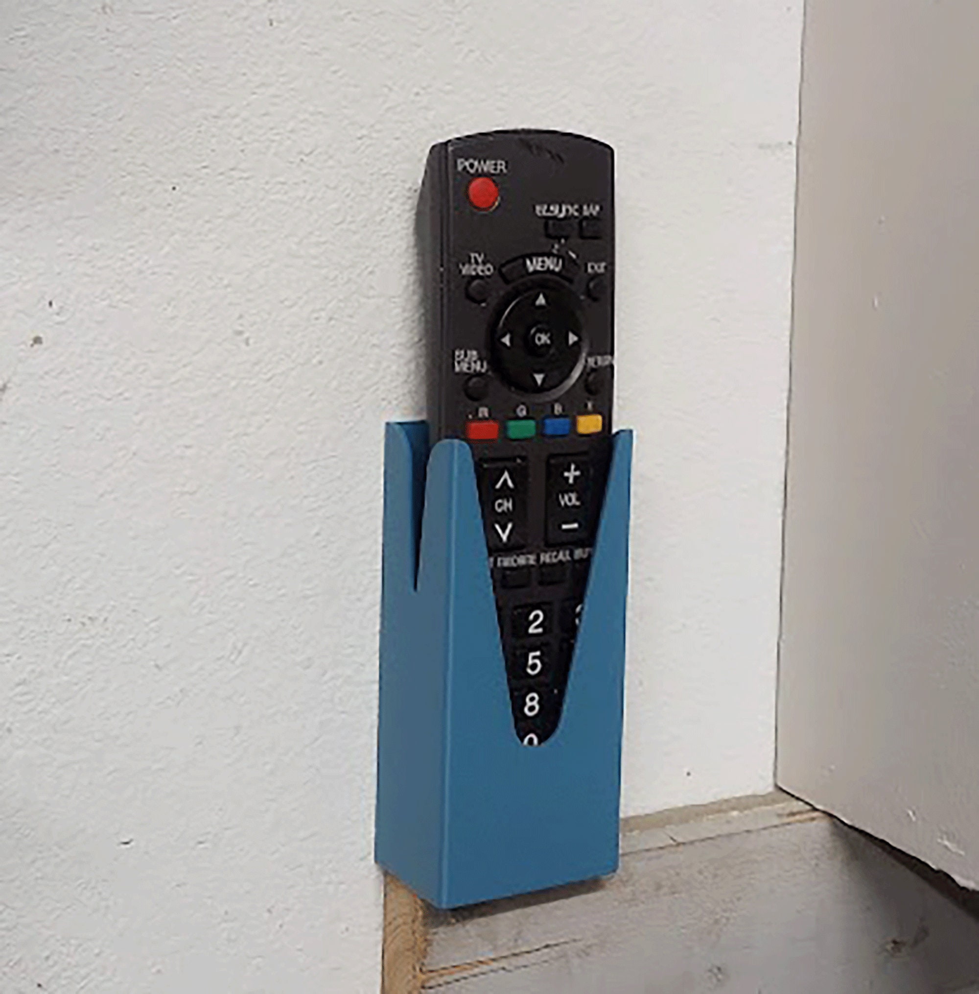 TV Remote Wall Holder 3D Print File - Etsy