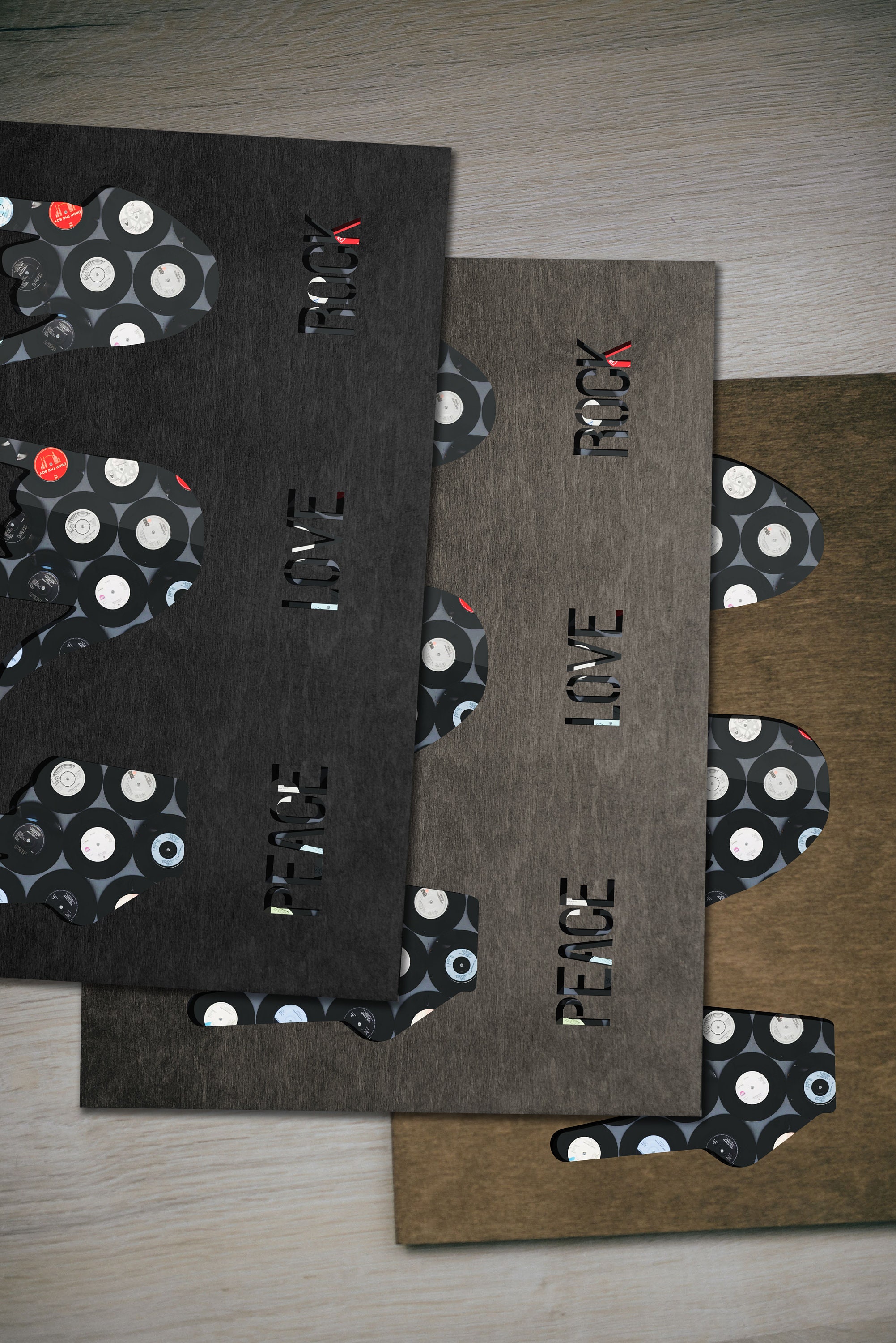 Peace Sign Print, Rock N Roll Art Poster, Music Lover Gift, Vintage ...