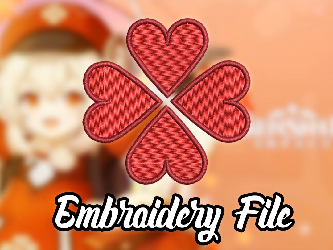 Klee Symbol, Genshin Impact, Patch, Embroidery File, Patch DIY, Fabric ...