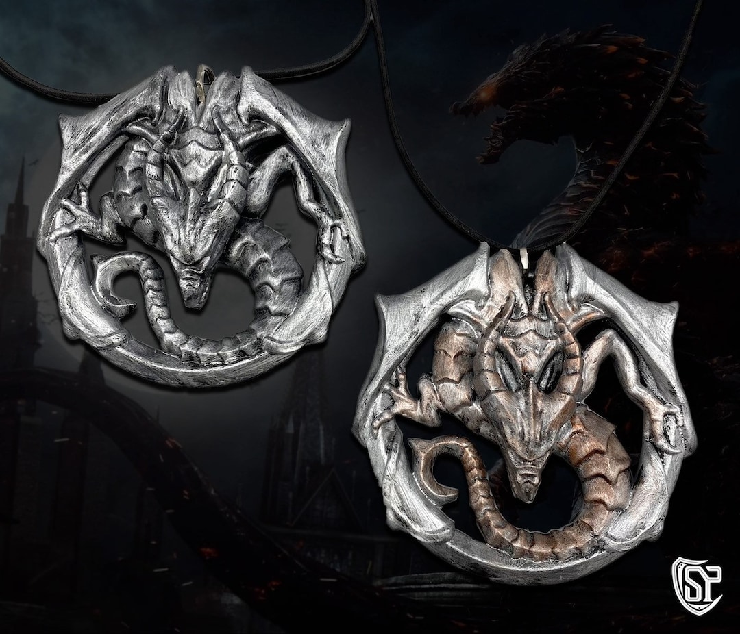 Talisman of the Dragon - Medallion - Etsy