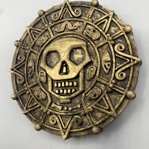Cursed Treasure Aztec Gold Coin - Etsy