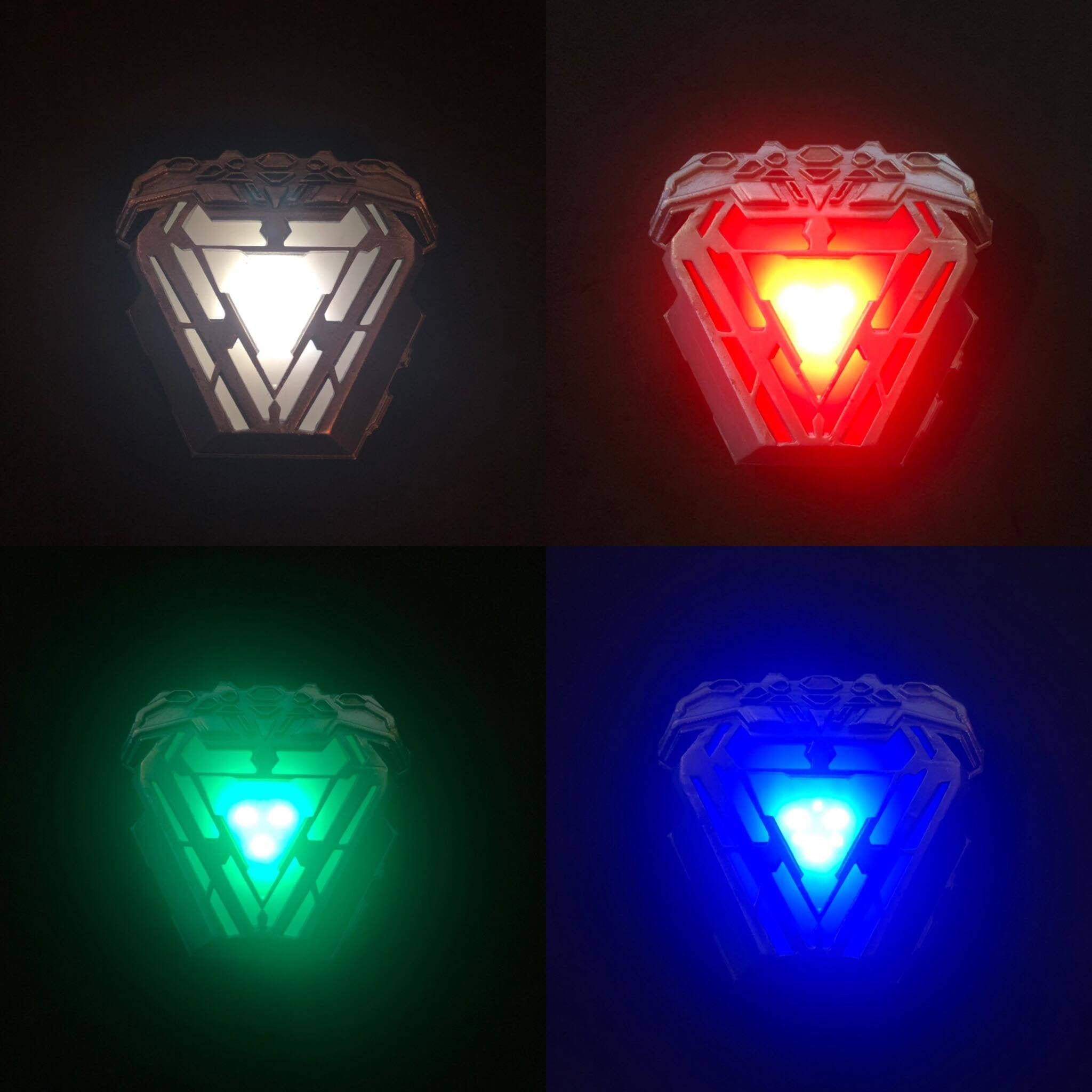 Mark 50 Iron Man Nano Tech Arc Reactor - Wearable - Etsy