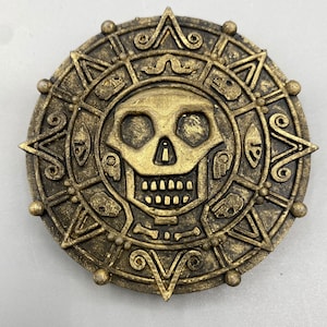 Cursed Treasure Aztec Gold Coin - Etsy