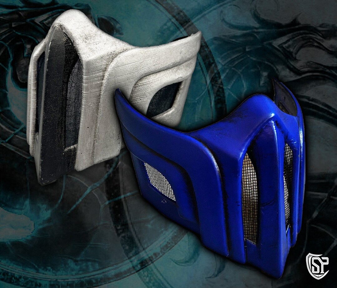 Sub-zero Mask Face Shell Enemy of the Shirai Ryu - Etsy