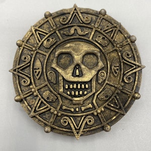 Cursed Treasure Aztec Gold Coin - Etsy