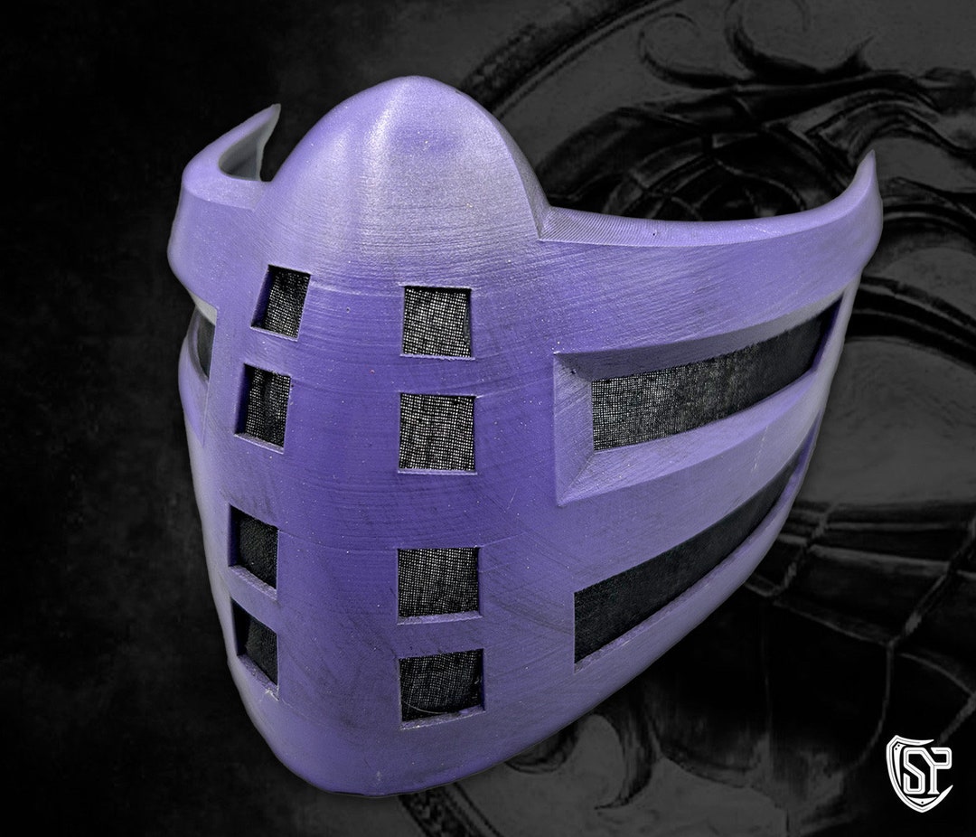 Rain Mask Face Shell Mortal Kombat 11 - Etsy