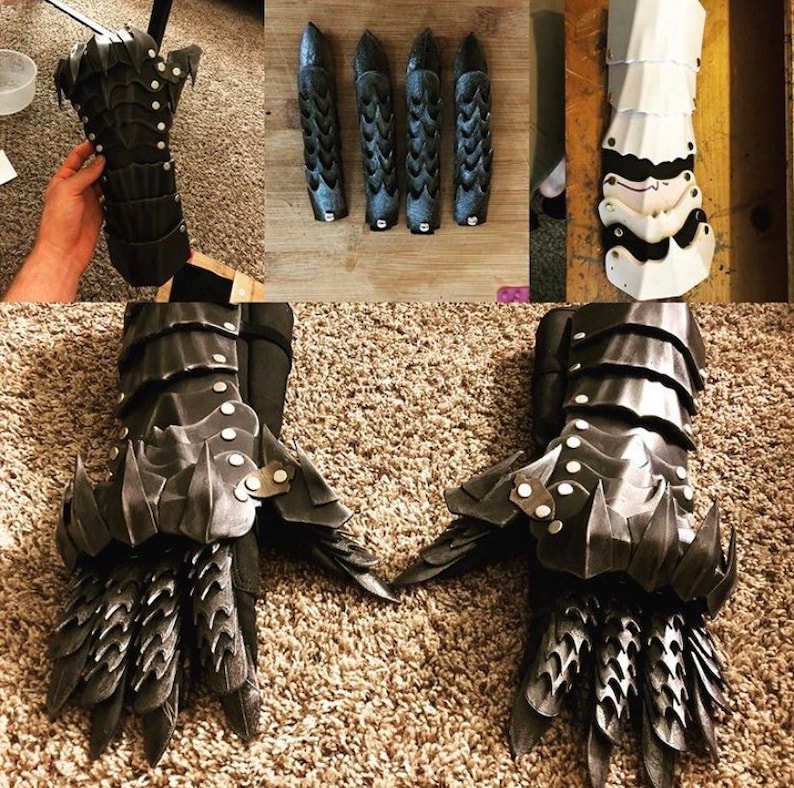 Nazgul/ringwraith Gauntlets - Etsy