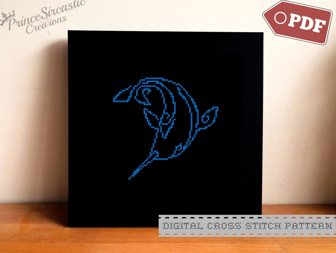 Childe Tartaglia Constellation Genshin Impact Inspired Cross Stitch ...