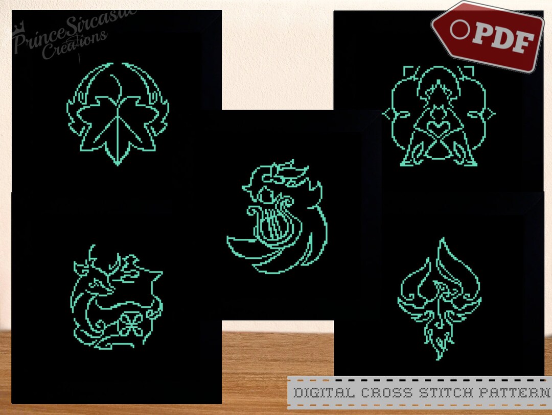 An3mo [SET OF 5] Venti Wanderer Xiao Kazuha Heizou Constellations ...