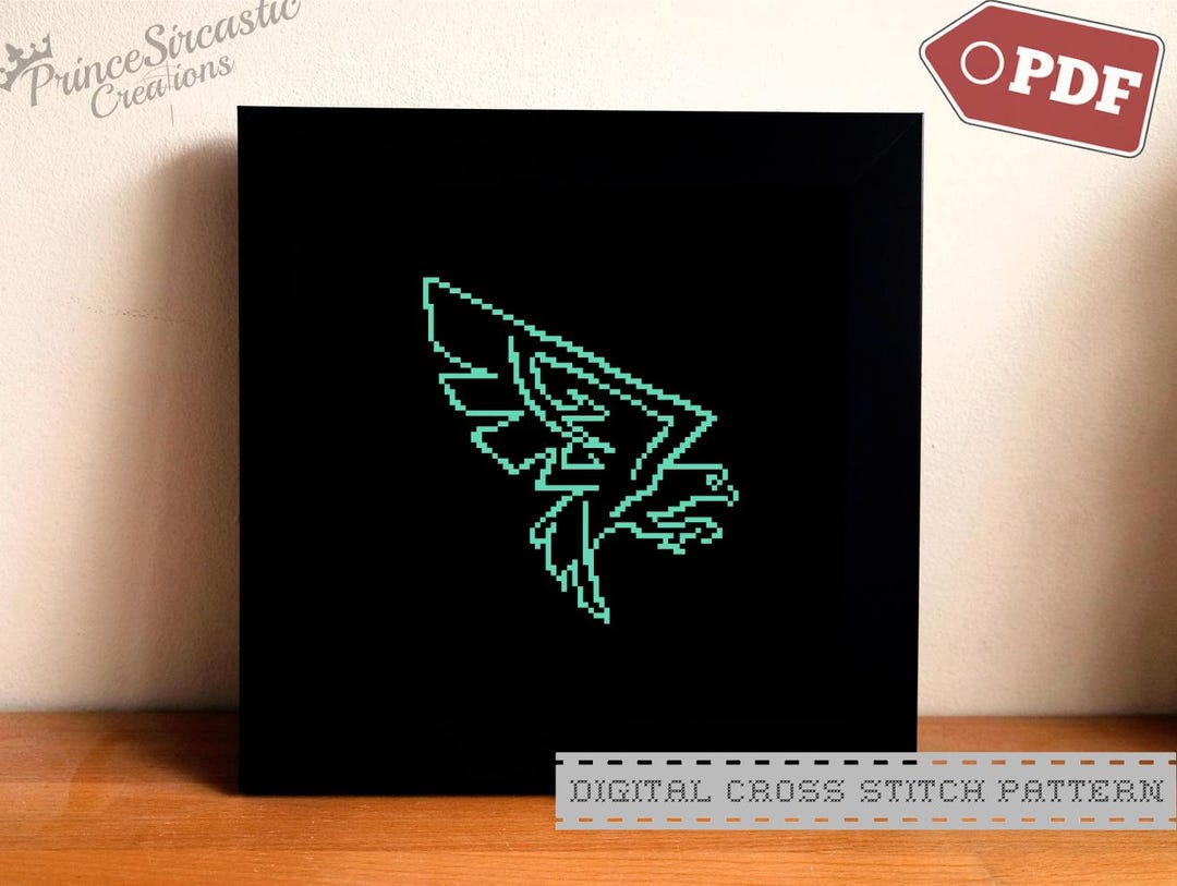 Chasca Constellation Genshin Impact Inspired Cross Stitch Pattern - Etsy