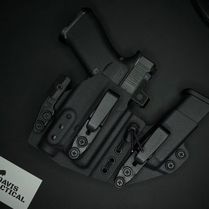 Davis Tactical-iwb Kydex Appendix Sidecar Holster for Glock 43x/mos ...