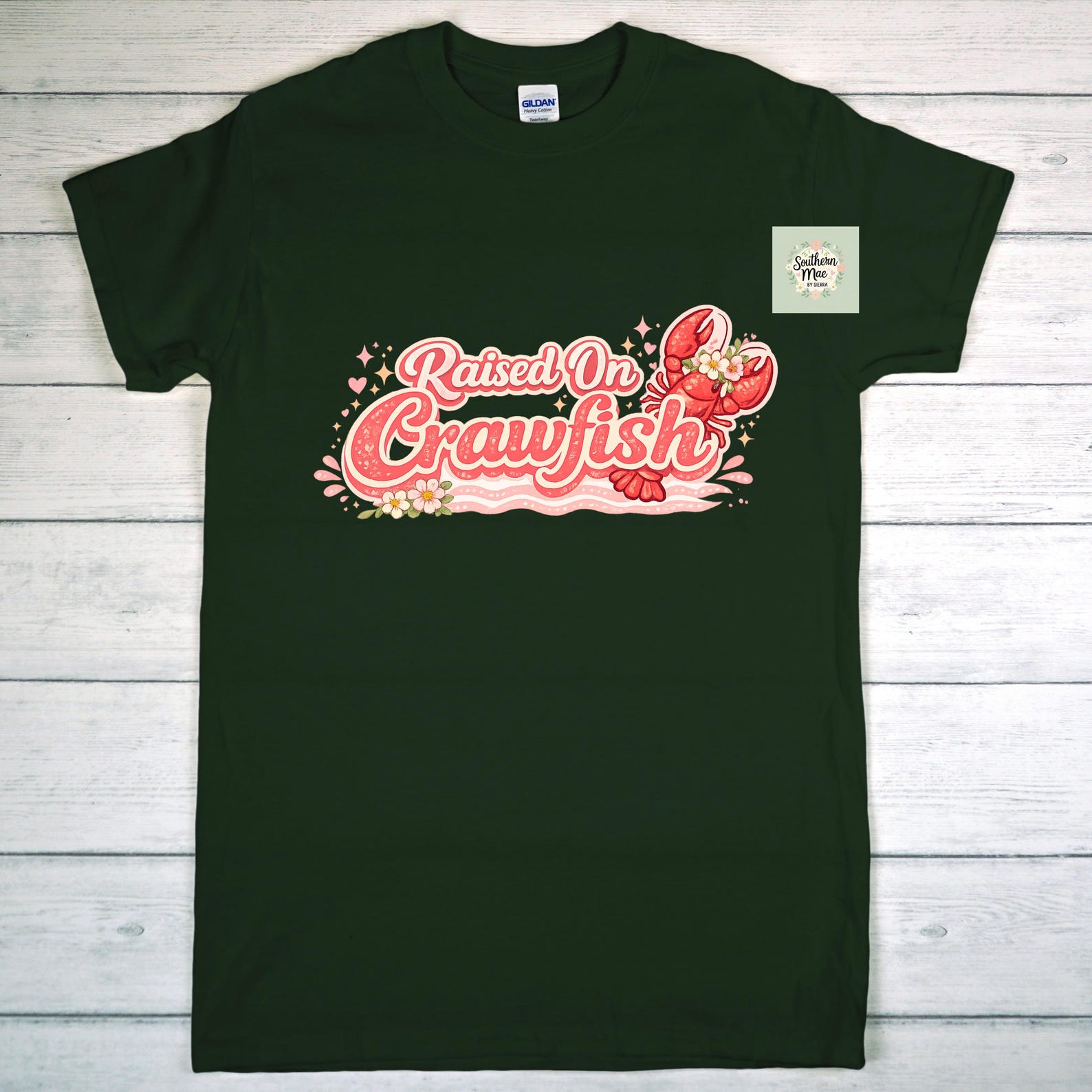 Raised on Crawfish Shirt for Crawfish Lovers – Cajun Southern Tee - Etsy