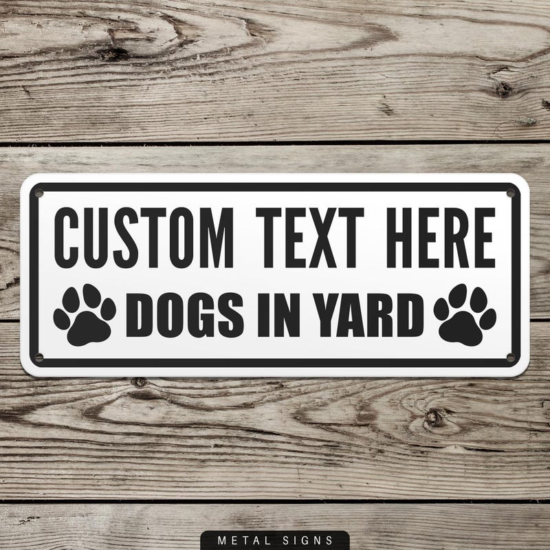Cat Home Security Sign - Etsy
