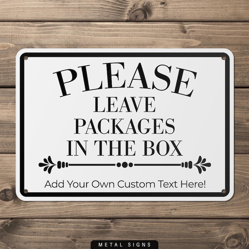 Metal Mail Signs - Etsy