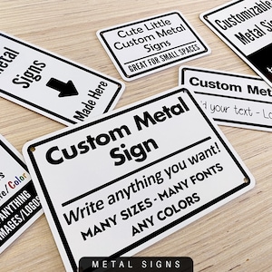 Leave Packages in the Box, Custom Metal Sign, Delivery Sign ...