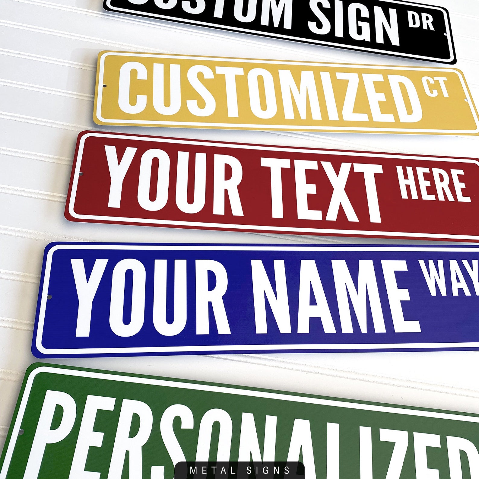 Custom Street Sign, Metal Sign, Personalized Street Sign, Aluminum ...