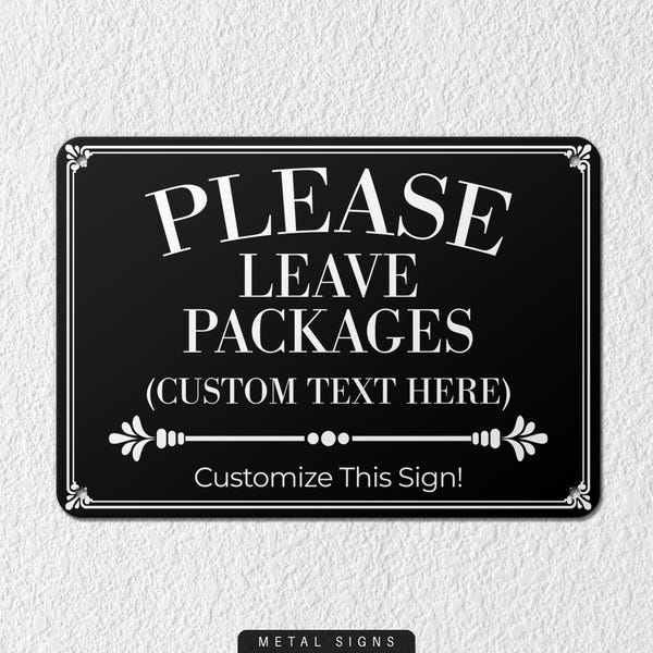 Deliveries and Package Signs - Etsy