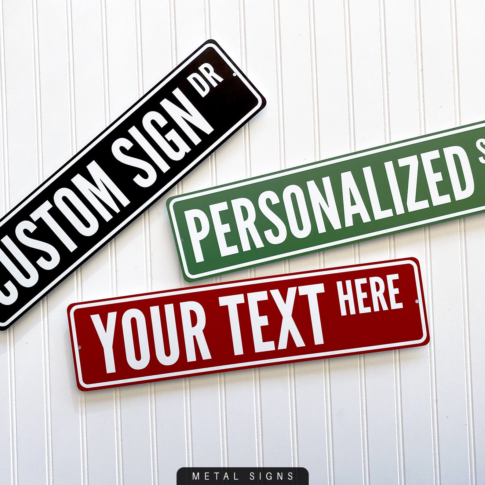 Custom Street Sign, Metal Sign, Personalized Street Sign, Aluminum ...