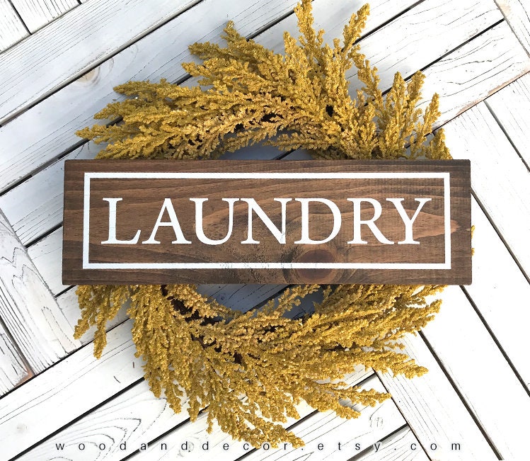 Laundry Room Sign Laundry Room Decor Laundry Sign Farmhouse - Etsy