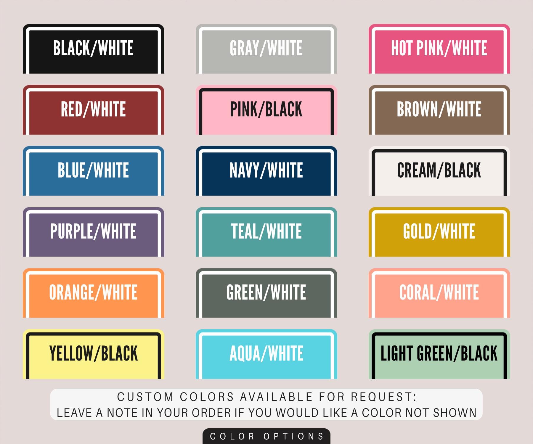 Custom Sign, Metal Sign, Elegant Personalized Sign, Color Signs ...