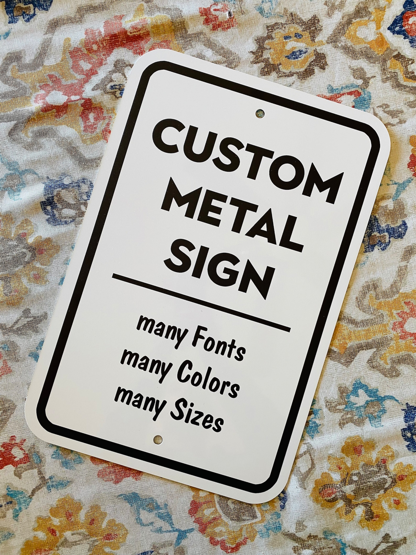 Aluminum Sign, Custom Sign, Custom Metal Sign, Personalized Sign, Man ...