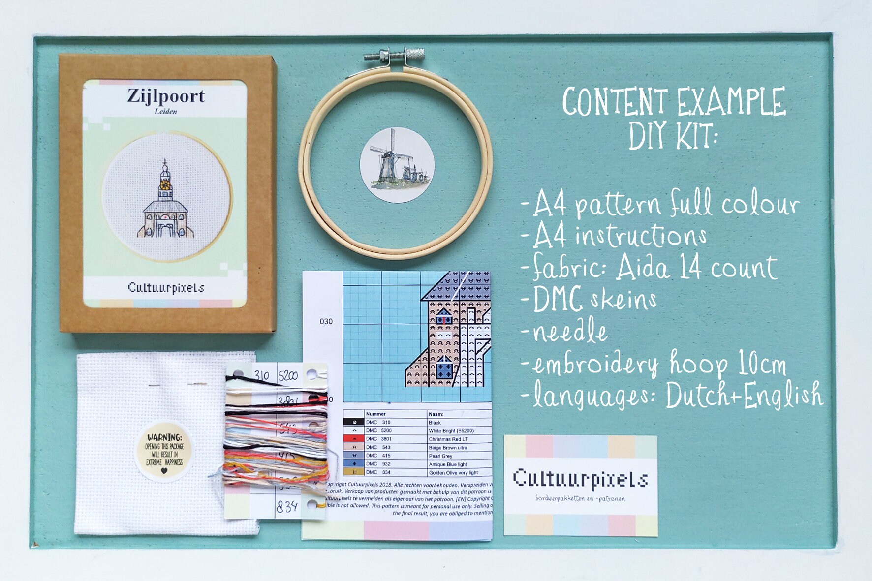 Chichén-itzá Yucatán Mexico Cross Stitch DIY KIT 10cm / 4 Complete ...