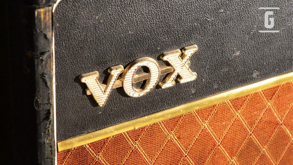 Big and Small Vox Amp Logos Set, for Headamp and AC30, Metallic and ...