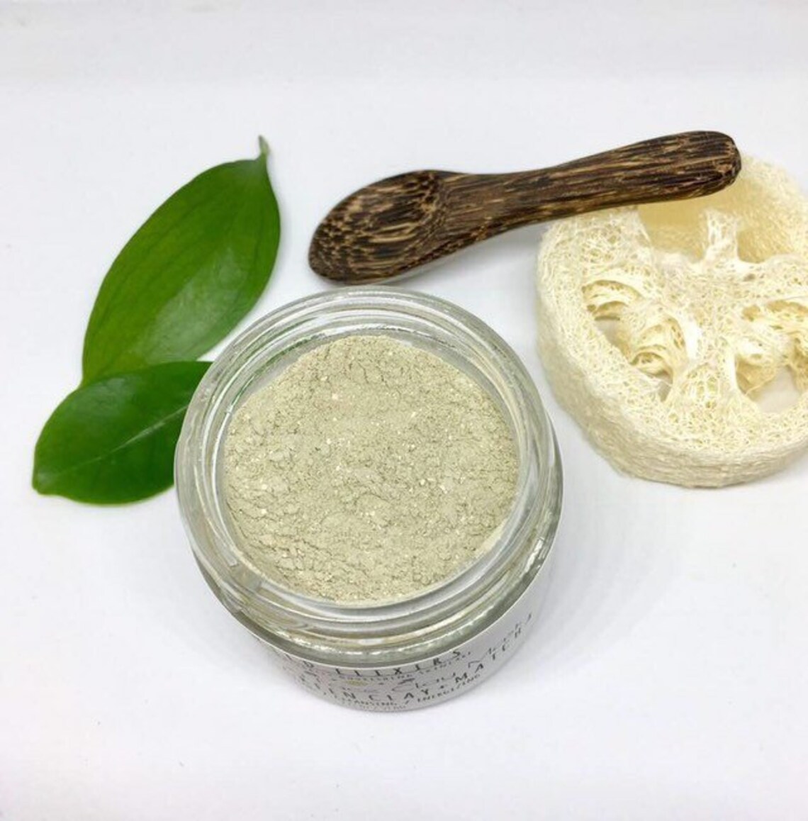 Organic Matcha & Clay Face Mask, Purifying French Green Clay Mask ...