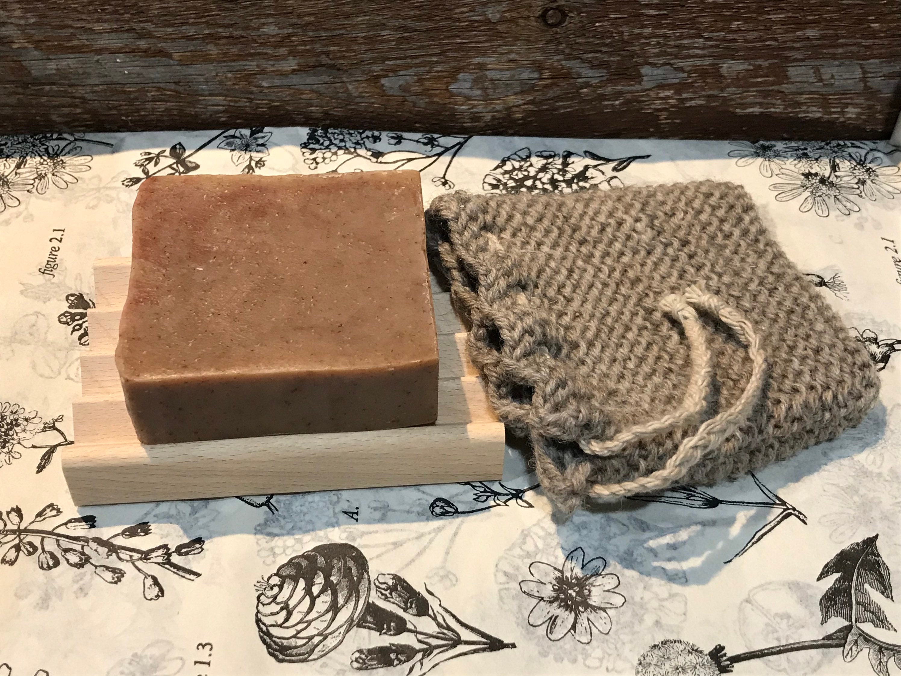 Wool Soap Pouch 100% Merino Wool With Cotton Drawstring - Etsy