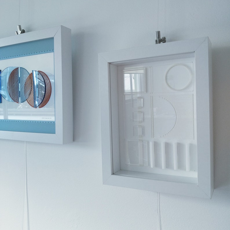 Geometric Wall Art In Plexiglass Etsy Australia