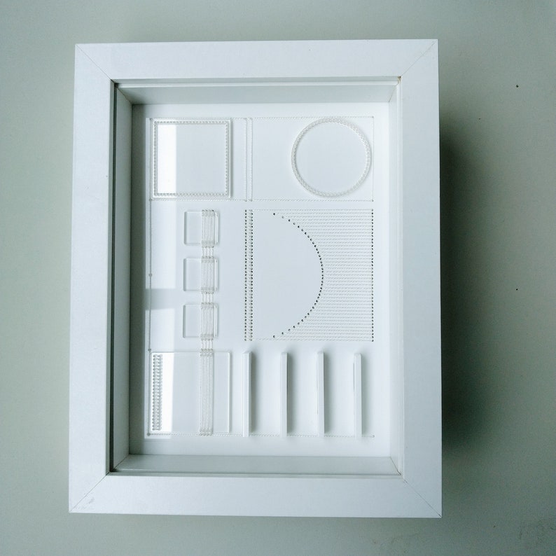 Geometric Wall Art In Plexiglass Etsy Australia