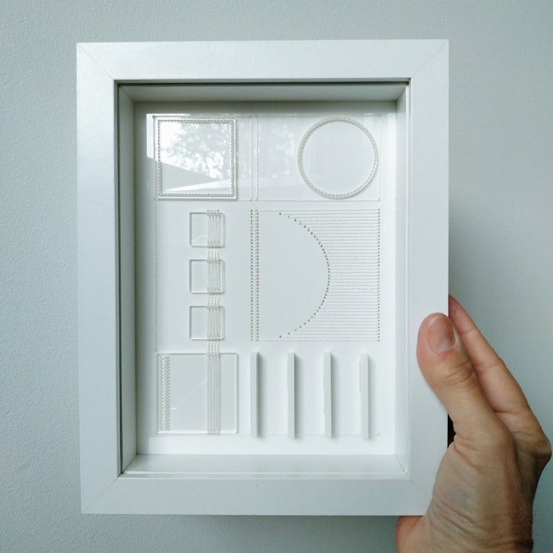 Geometric Wall Art In Plexiglass Etsy Australia