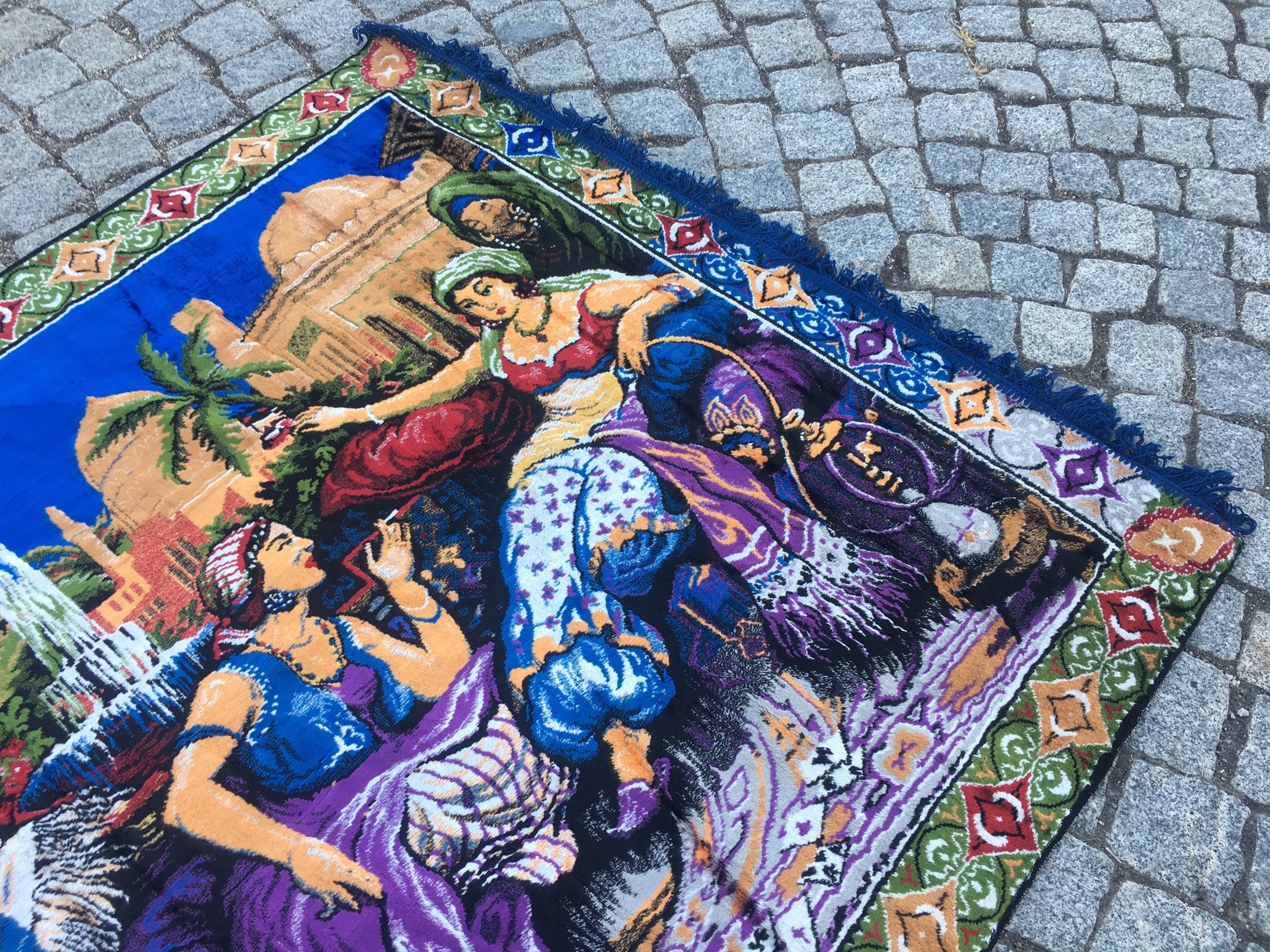 Vintage Wall Decor RugTurkish Tapestry RugPretty Wall Decor | Etsy