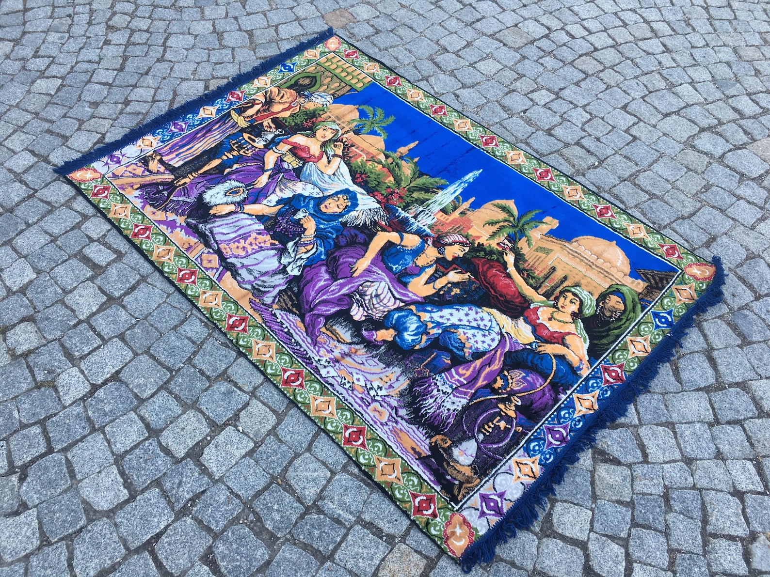 Vintage Wall Decor RugTurkish Tapestry RugPretty Wall Decor | Etsy