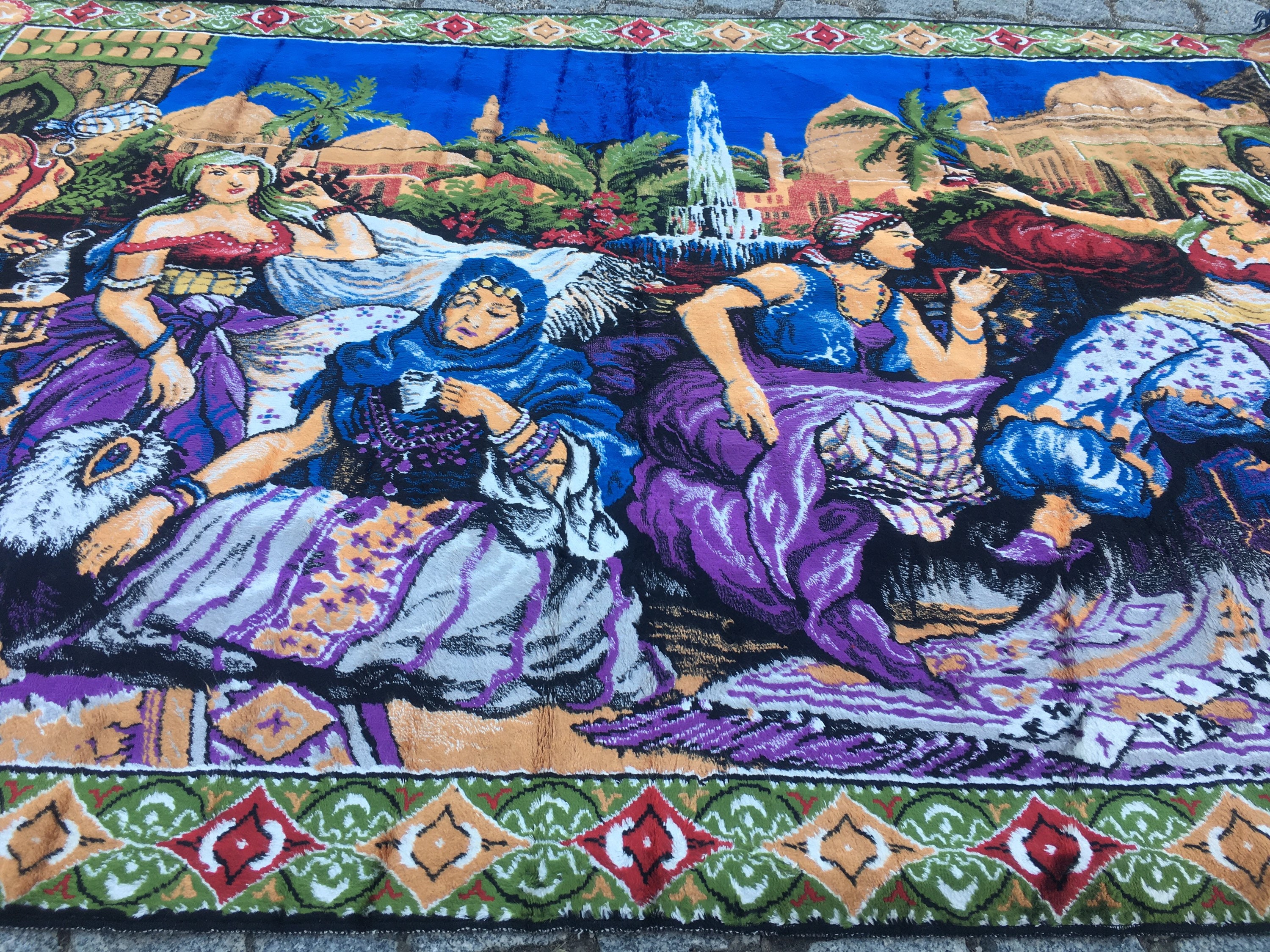 Vintage Wall Decor RugTurkish Tapestry RugPretty Wall Decor | Etsy