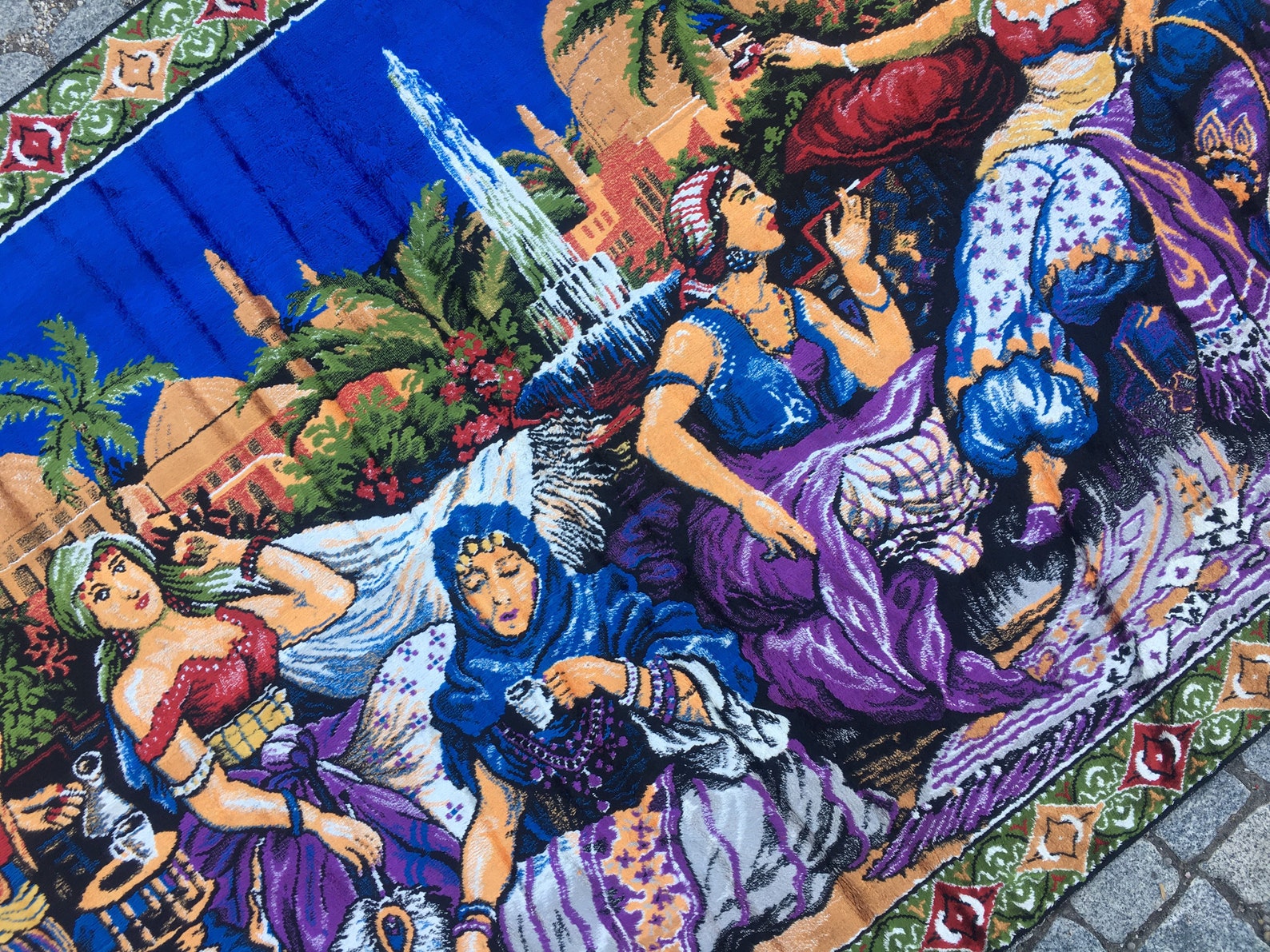 Vintage Wall Decor RugTurkish Tapestry RugPretty Wall Decor | Etsy