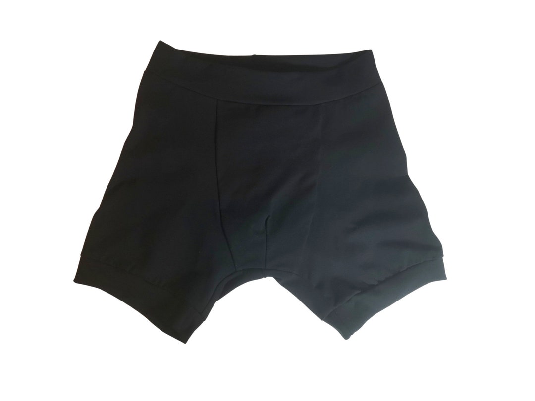 Organic Cotton Men’s Boxerwear, Solid Color Boxer Brief Style Underwear ...