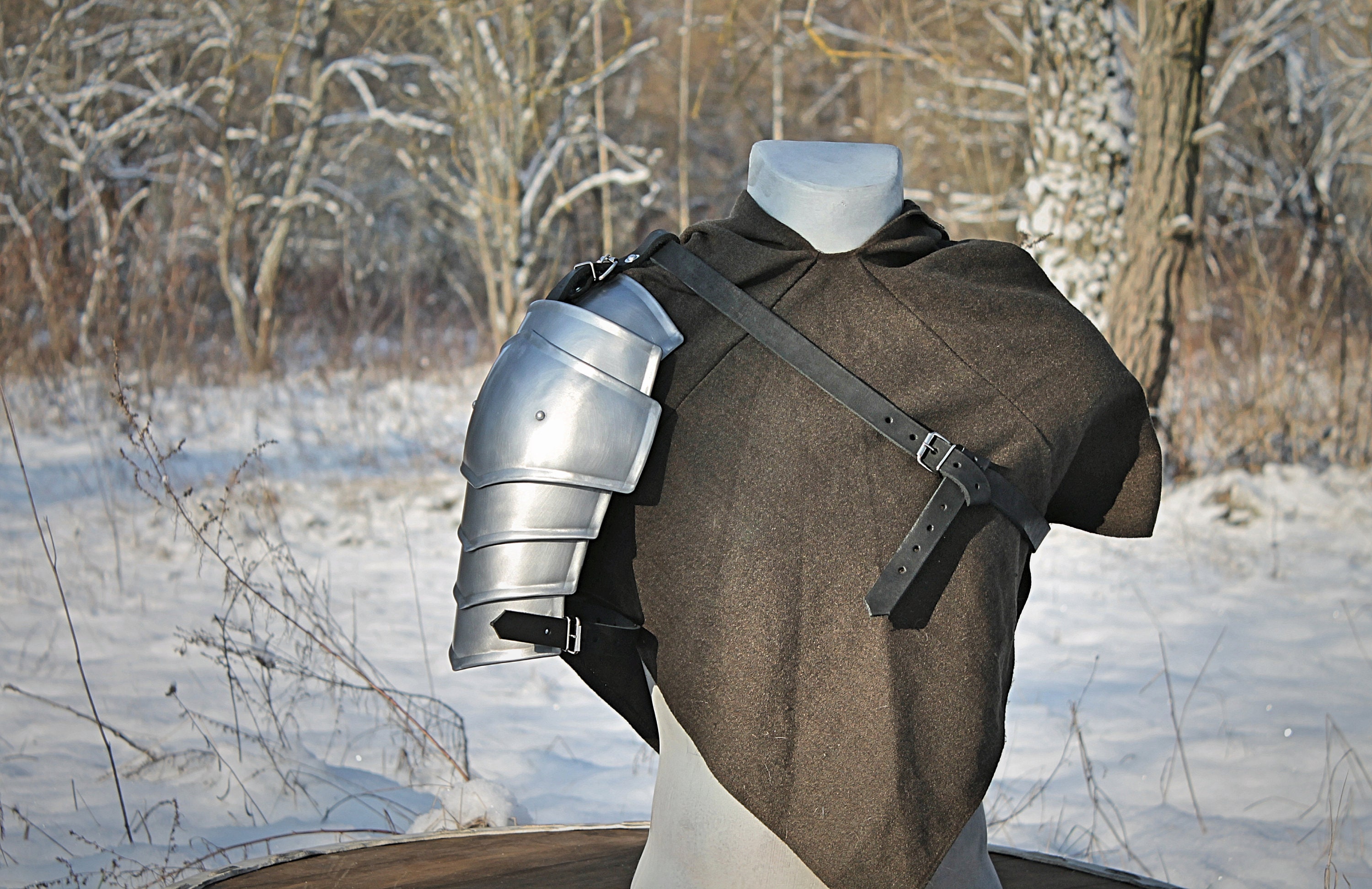 Medieval Shoulder Plate Armor