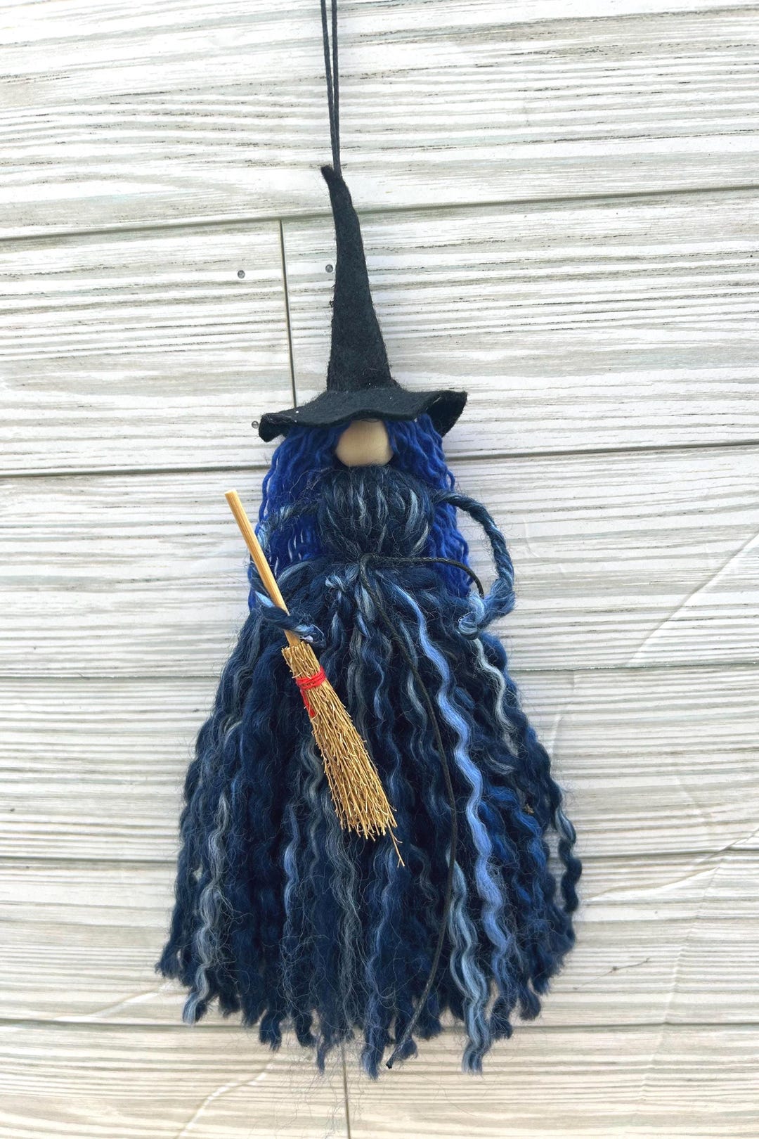 Witch Yarn Doll, Witch Poppet, Witch Decor, Witch Doll, Spell Intention ...