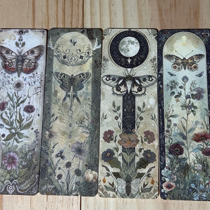 Dark Academia Bookmark - Etsy