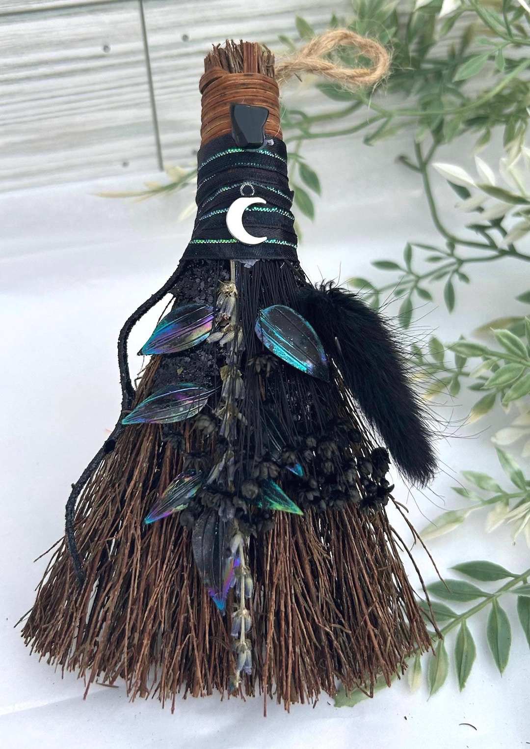 Witch Besom, Witch Broom, Altar Broom, Mini Cinnamon Broom, Witch Decor, Altar Decor, Altar Tool ...