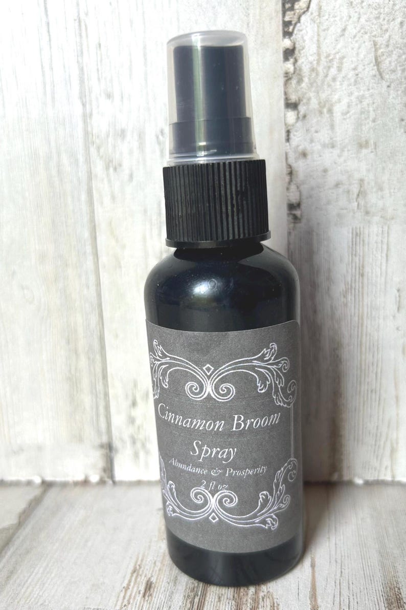 Cinnamon Spray | Cinnamon Broom Refresher | 2oz Black Bottle ...