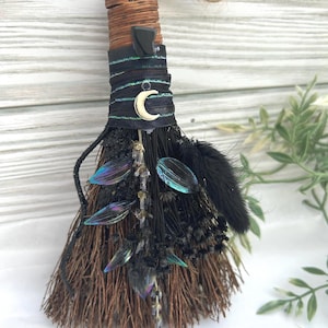 Witch Besom, Witch Broom, Altar Broom, Mini Cinnamon Broom, Witch Decor, Altar Decor, Altar Tool ...