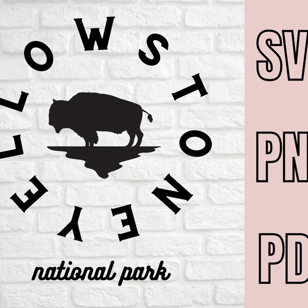 Yellowstone Clip Art - Etsy