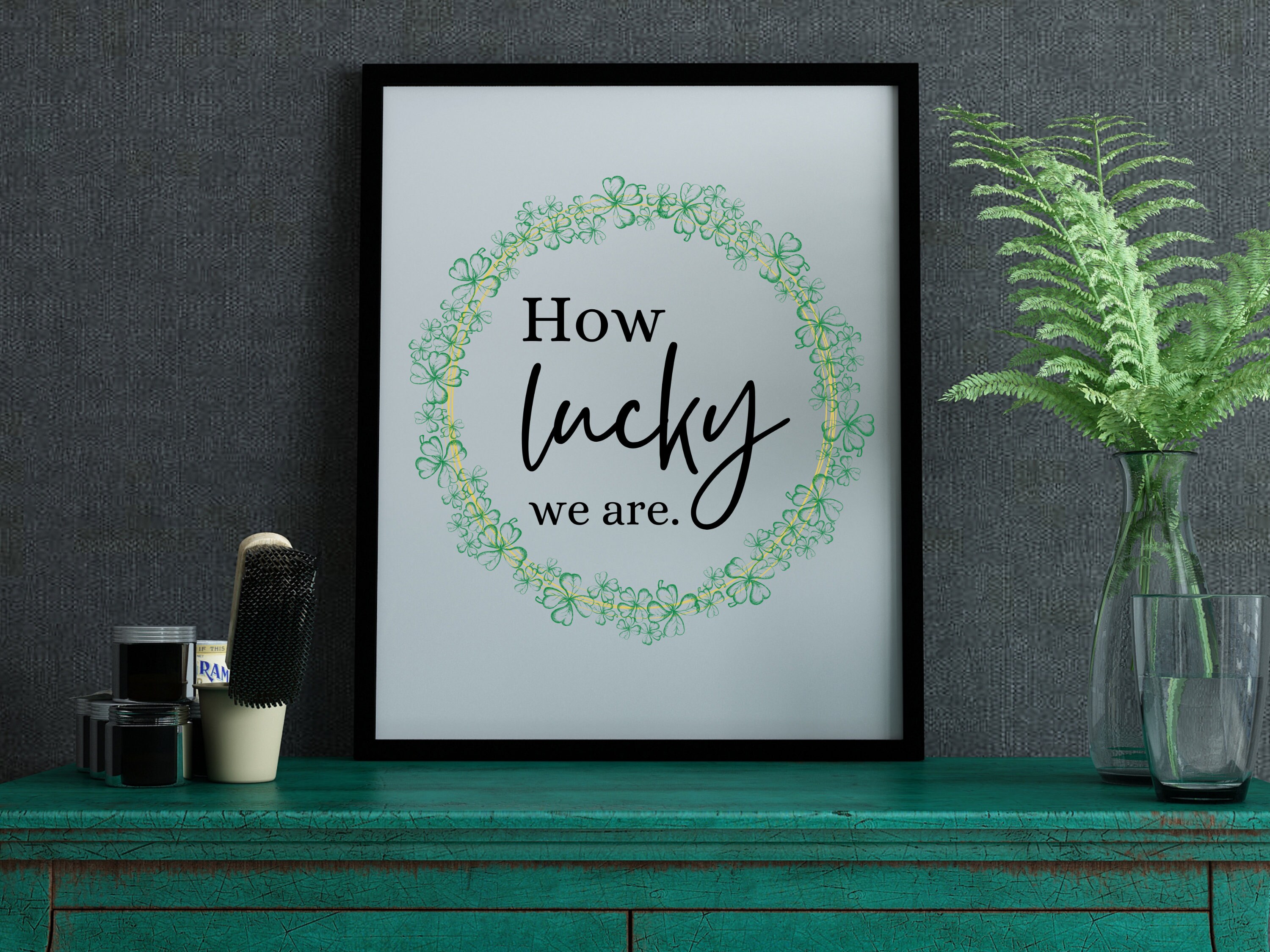 St. Patrick's Day Wall Art / Instant Digital Print / How - Etsy
