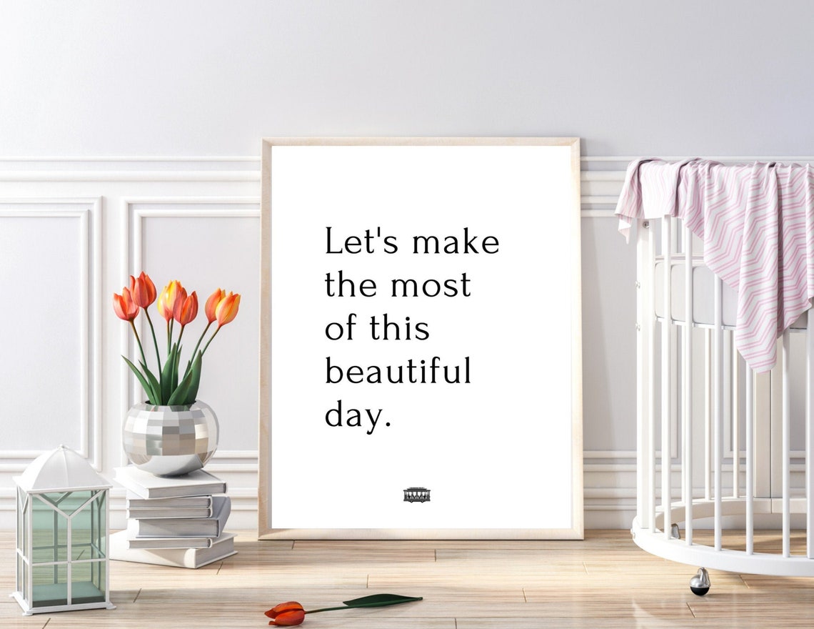 Mister Rogers Art Quotes / Nursery Decor / Digital Download - Etsy