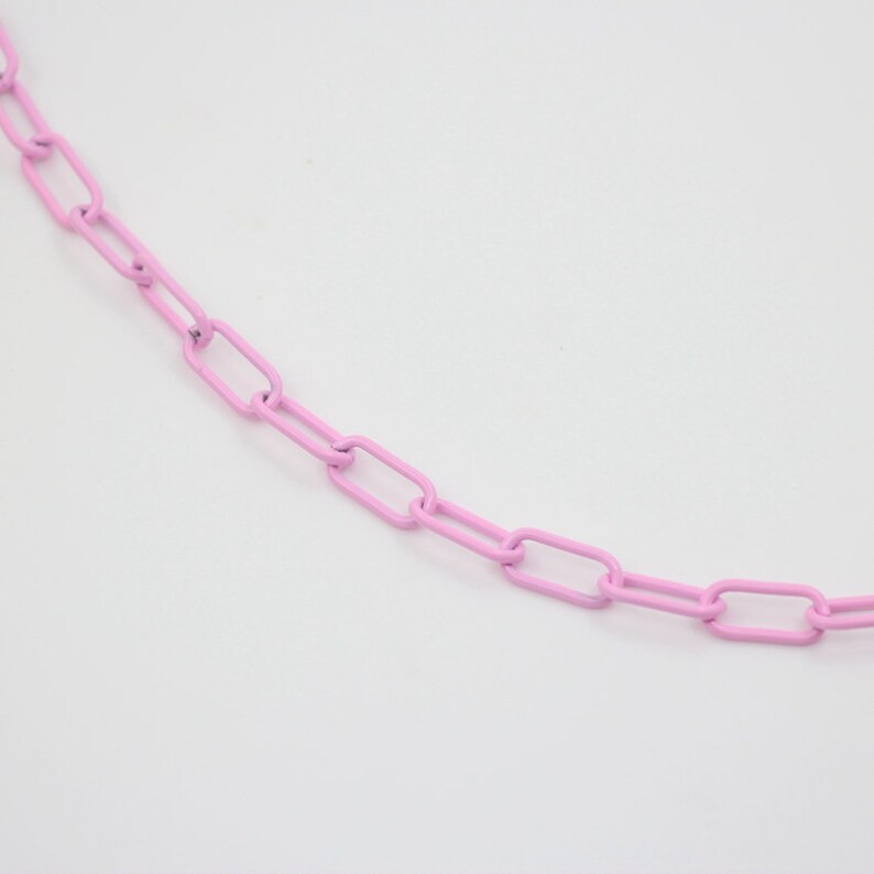 10feet,Rectangle Copper Beads Colorful Enamel Link Chains Findings,High ...