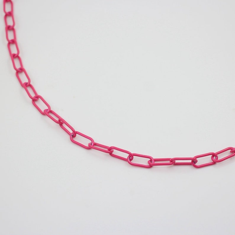 10feet,Rectangle Copper Beads Colorful Enamel Link Chains Findings,High ...